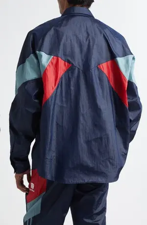 Martine Rose Shirt Track Jacket In Blue Navy - 55% Off | Editorialist